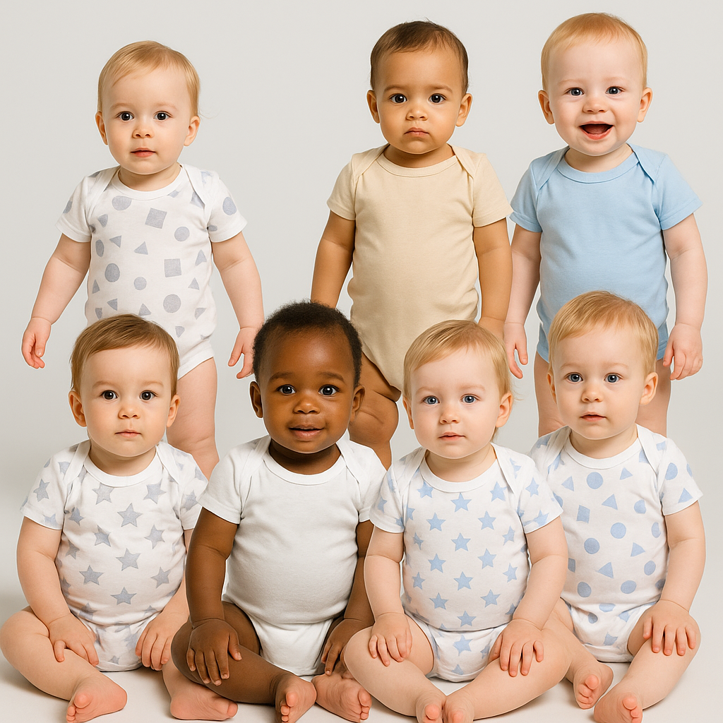 Starlight Pack of 7 Body Suits – CELESTITE